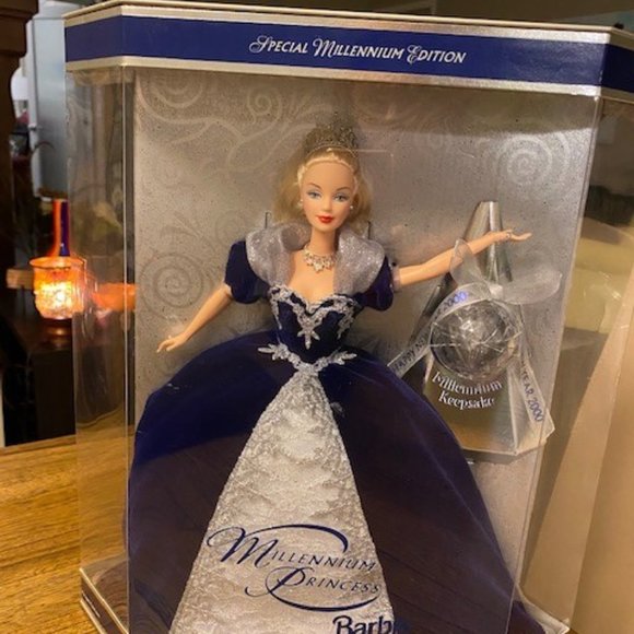 Barbie | Holiday | Vintage Barbie Millennium Keepsake Princess Doll ...